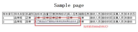 如何修改html里标签里title的样式前端 Csdn问答