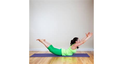 Extended Locust Muscle Burning Yoga Poses Popsugar Fitness Photo 9