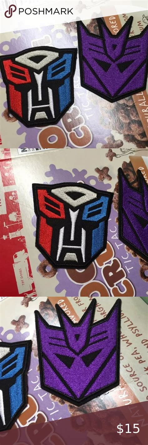 Easy Adhesive Fabric Badges Cartoon Movie Transformers Patches Iron On
