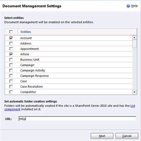 Configuring Dynamics Crm 2011 For Document Management Magnetism