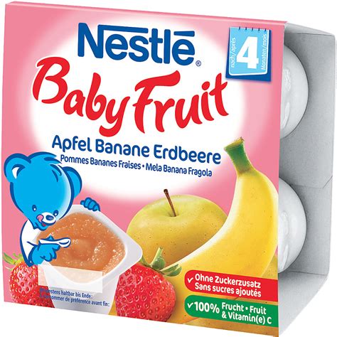 Nestlé Baby Fruit Früchtekorb Säuglings und Kleinkinderbeikost
