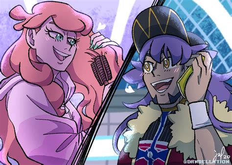 Leon And Sonia Pokemon And More Drawn By Dantelionwishes Danbooru