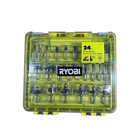 Ryobi 24 Piece Router Bit Set