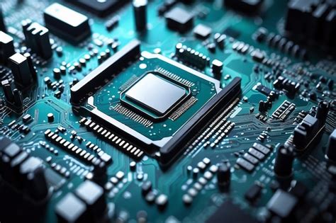 Premium Photo Circuit Board Technology Background Central Computer Processors Cpu Concept
