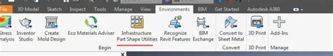 solved i can not find infrastructure parts shape utilities autodesk