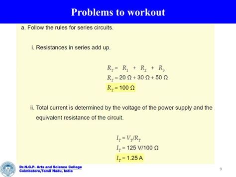 Unit 2 Class 4 Solved Problems Ppt