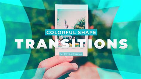 Colorful Shape Transitions Davinci Resolve Template Sbv 348626707