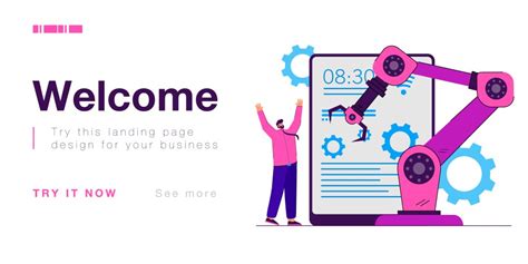 Man And Digital Era Algorithm Of Ai Royalty Free Vector