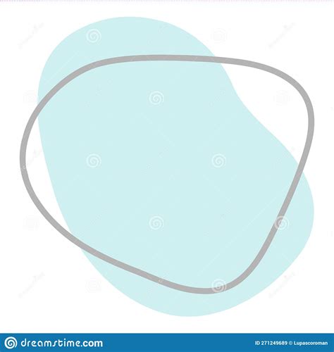 Organic Abstract Fluid Shape Creative Liquid Blob Elements With Curvy