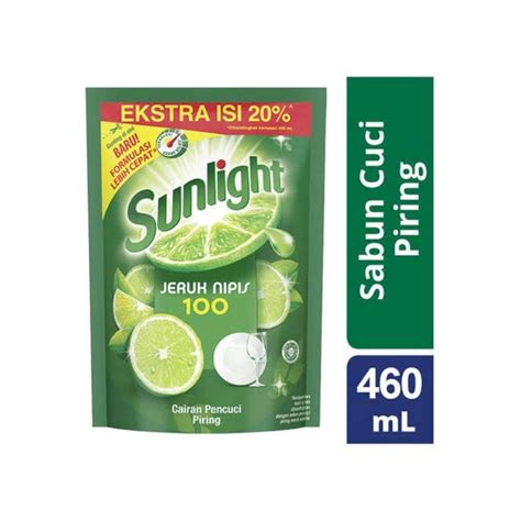 Jual Sunlight Sabun Cuci Piring 460ml 460 Ml Jeruk Nipis Indonesia