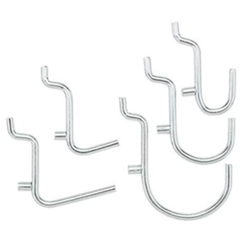 Zinc Peg Hook Assorted 26 Piece