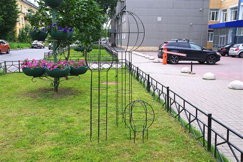 Опора для вьющихся растений "Сфера" большая - Patio-spb.ru