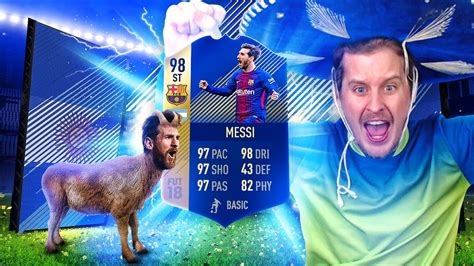 Omg Tots Striker Messi In A Guaranteed La Liga Pack Fifa Ultimate Team Youtube