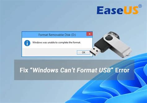 Why Windows Cannot Format USB Drive Darwin S Data