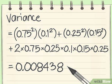 How To Calculate The Standard Deviation Of A Portfolio Steps