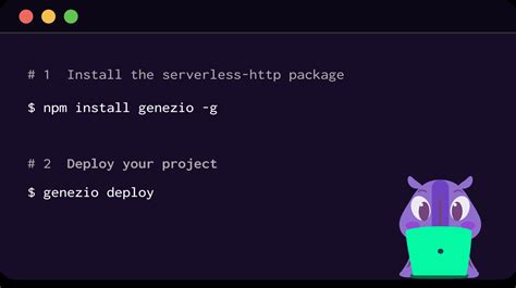 Genezio Deploy Your Next Js App On Serverless