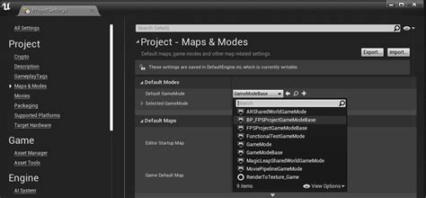 1 Setting Up Your Project Unreal Engine 427 Documentation Epic