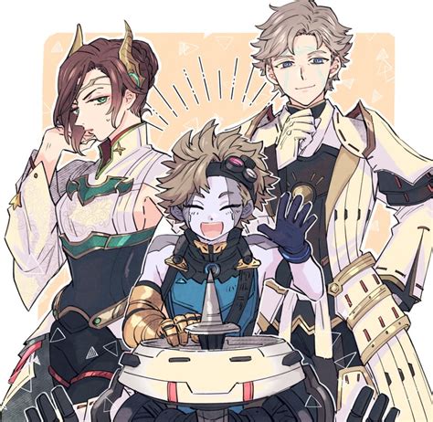 Alexandria Isurd Valdi And Mechafriend Xenoblade Chronicles And 1