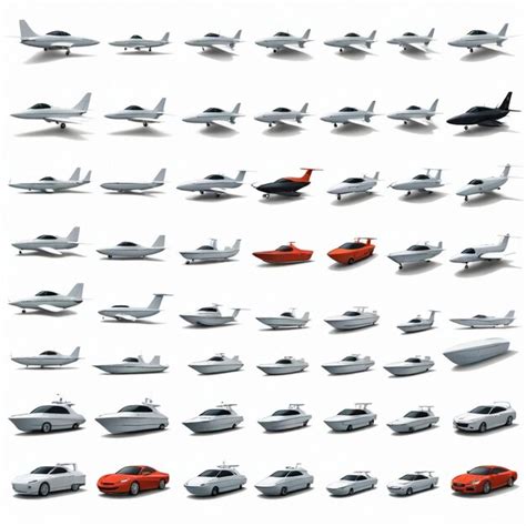 A Collection Of Toy Planes Including One Of Which Is A Boat Premium