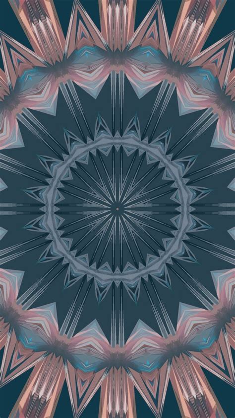 Trippy Kaleidoscope Abstract Artwork Artwork Abstract