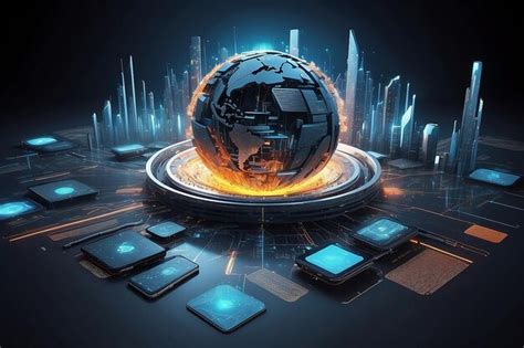 Premium Photo Digital Disruption Transformation Digitalization