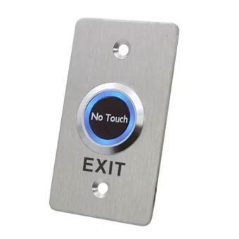 OEM Manufacturer V Exit Button Touchless No Touch Access Control Door Exit Push Button S A