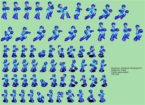 PC Computer Rockman Strategy MegaMan The Spriters Resource