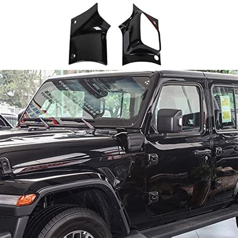 Boruien Cowl Side Corner Guard Cover Carbon Fiber Grain Body Armor