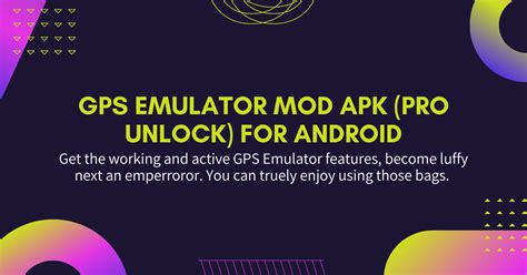 Gps Emulator Mod Apk V Pro Unlock For Android