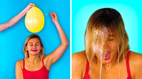 Best Challenges And Pranks On Your Friends Water Balloon Challenge
