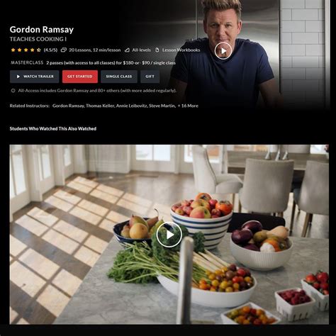 Gordon Ramsay Teaches Cooking Masterclass Stereoloading