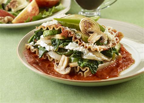 Slow Cooker Veggie Lasagna Meatless Monday