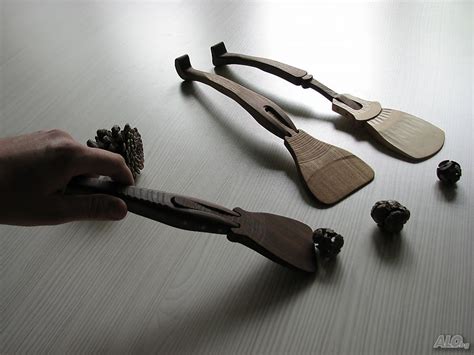 Уникални дървени бъркалки за готвене Съдове Сервизи Прибори София Уникални дървени б