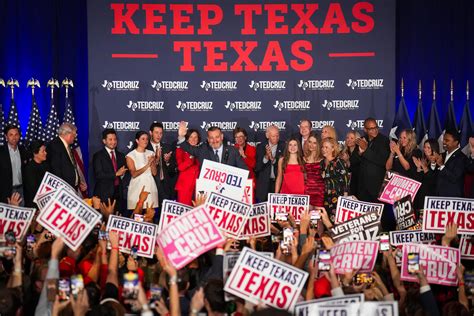 Photos Sen Ted Cruz Declares Victory Over Democratic Challenger Colin