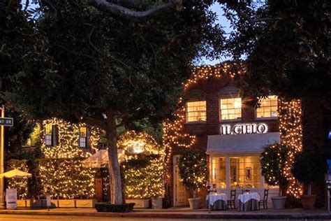 Il Cielo Gardens Restaurant And Bar Beverly Hills Menus And Pictures
