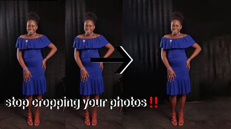 how to crop in photoshop without deleting pixels youtube