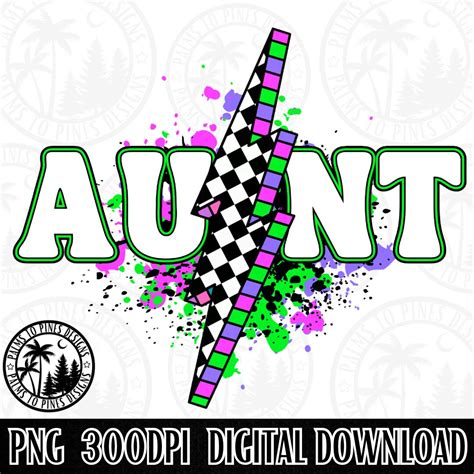 Fun Aunt Png File For Download Etsy