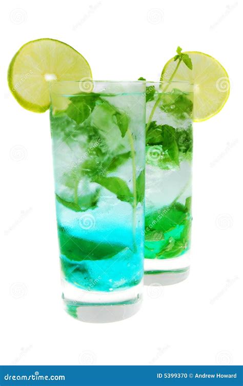 Mohito Long Drink Stock Photo Image Of Cuban Mojitos 5399370