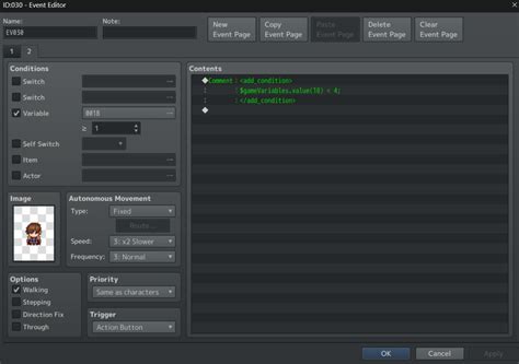 Event JS Conditions Allows You To Use JavaScript To Be Used For Event