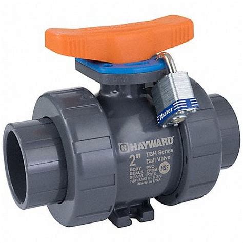 Hayward Flow Control Manual 2 Way Ball Valveflangepvc Tbh1200a0fe0000