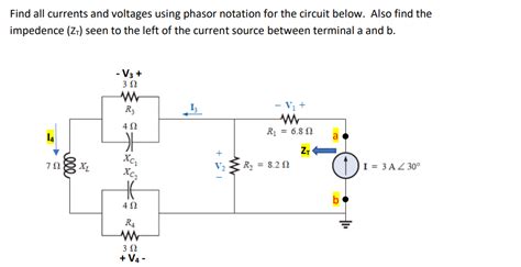 Solved Make Sure To Clearly Label All Currents And Voltages Chegg Com