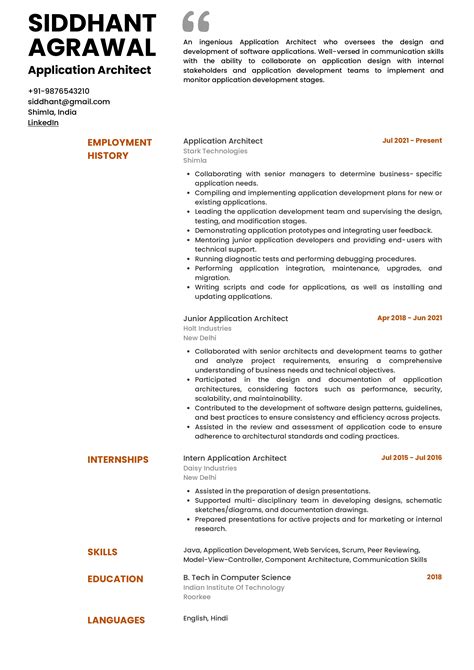 Sample Resume Of React Developer With Template Writing Guide Resumod Co