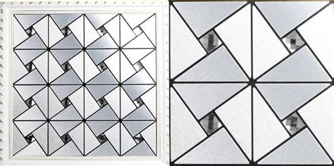 Peel And Stick Tile Backsplash Triangle Silver Adhsive Mosaic Wall