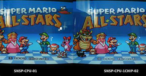 Snes Image Quality Differences Imgur