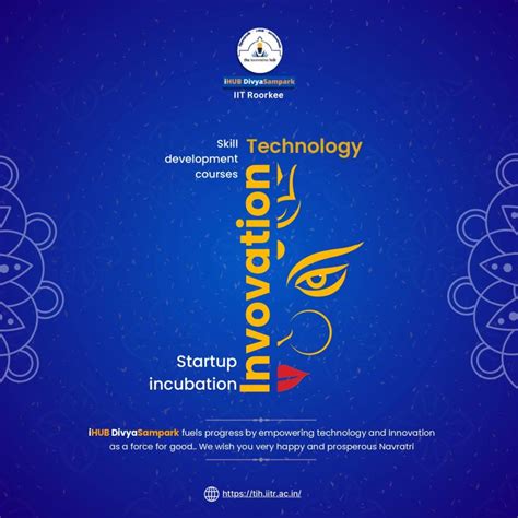 ihub divyasampark iit roorkee on linkedin celebration navratri ihub technology innovation