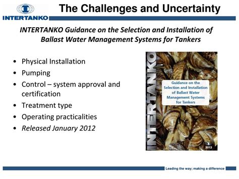 Ppt Ballast Water Management Current Situation And Challenges Oslo