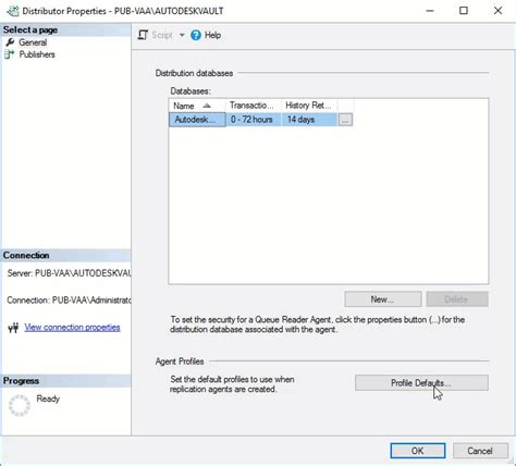 Vault Recommended Sql Merge Agent Profile Settings For High Latency