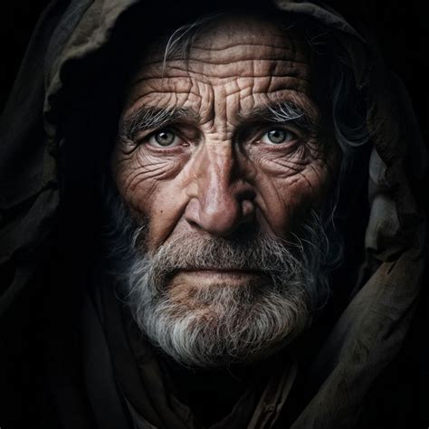 Empty Face Of The Old Man I 2024