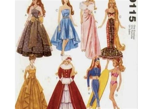 11 12 Inch Doll Dress Pattern In Pdf 115 Inch Doll Pattern Swimsuit