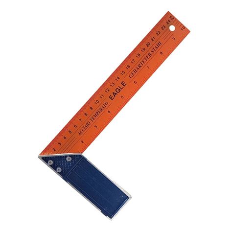 Tri Square Ruler 10 And 12 Inches Iskwala Eagle Professional Tools